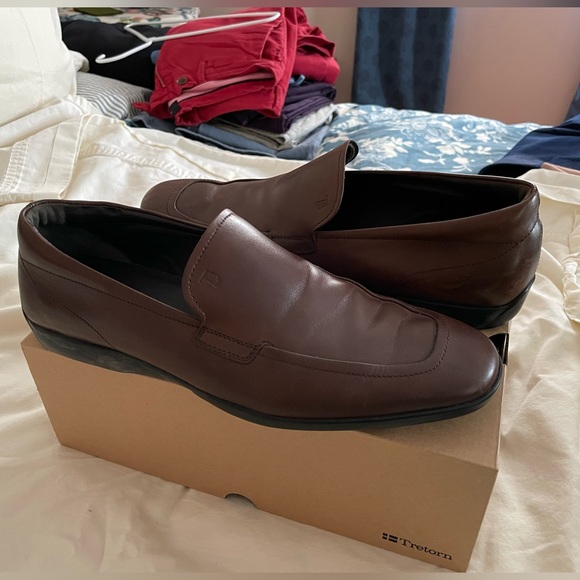 Tod's | Shoes | Tods Square Toe Loafer In Brown | Poshmark